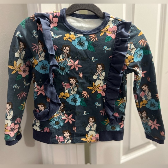 Rags to Raches | Shirts & Tops | Belle Reading Floral Long Sleeve Rags ...